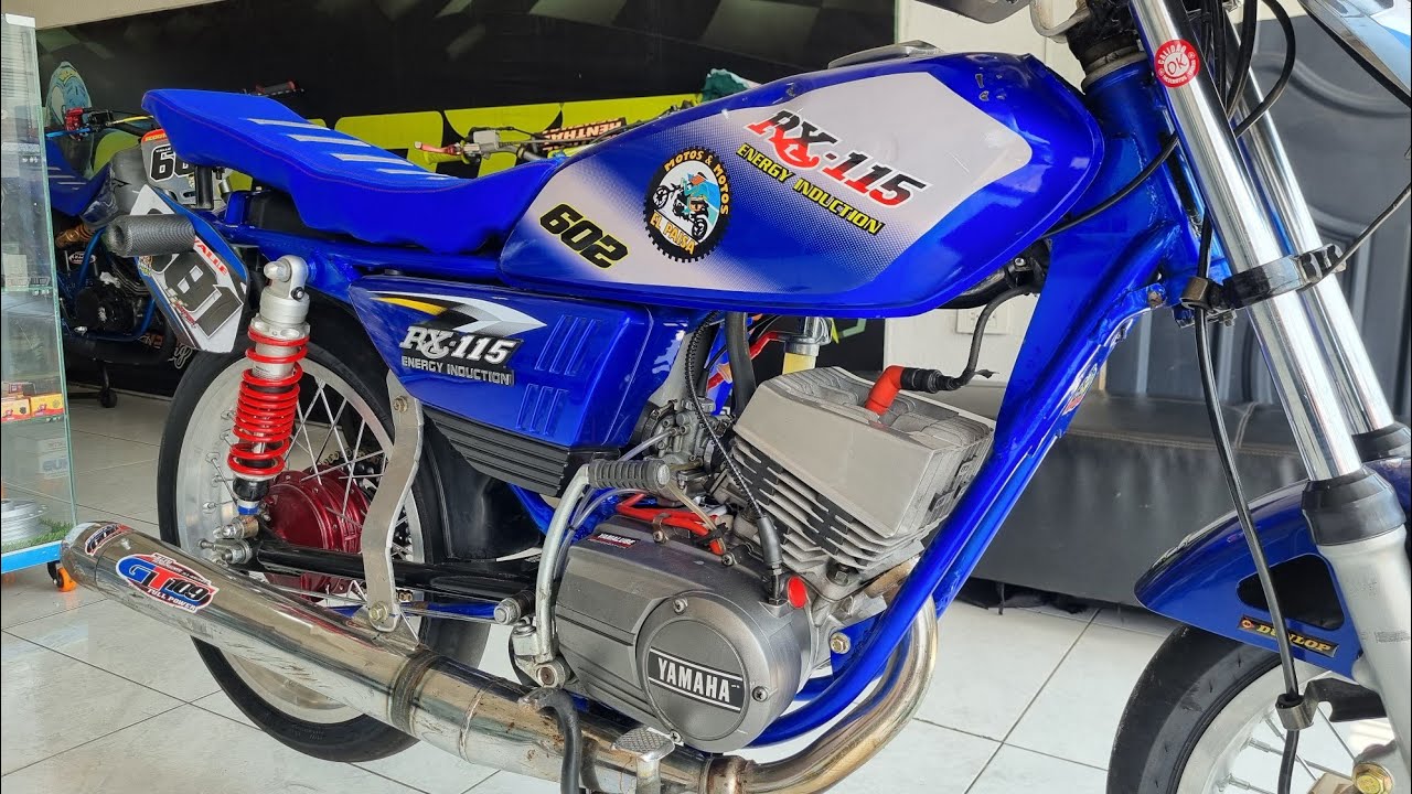 Manejamos Yamaha Rx115 Blue de Carreras 🔥 - YouTube