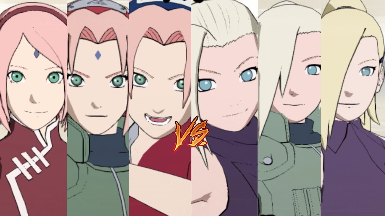 SAKURA Vs INO - Batalha de Gerações/Rivais |Naruto Shippuden Ultimate ...