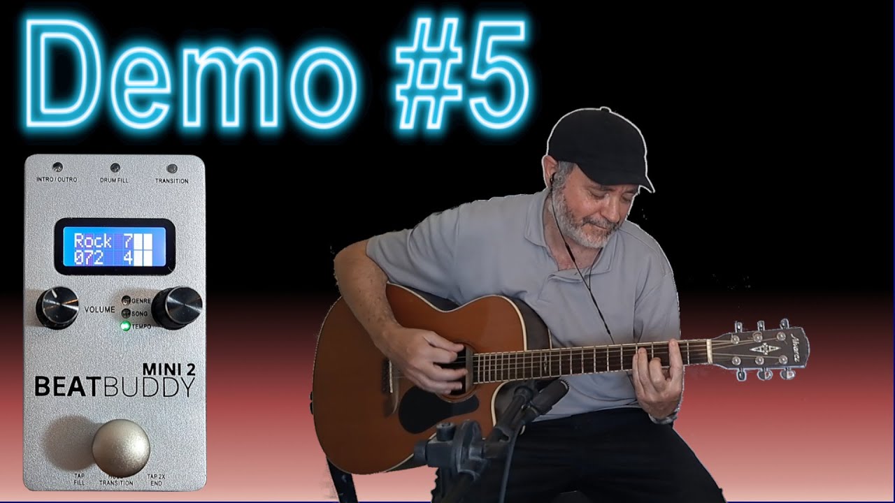 Practical BeatBuddy Mini 2 Demo #5 Rock Rhythm and Bass9 - YouTube