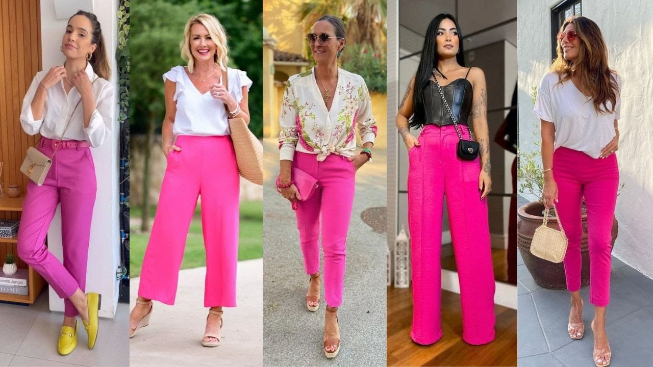 Stunning Pink Pants Outfit Ideas, Chic Avenue - YouTube