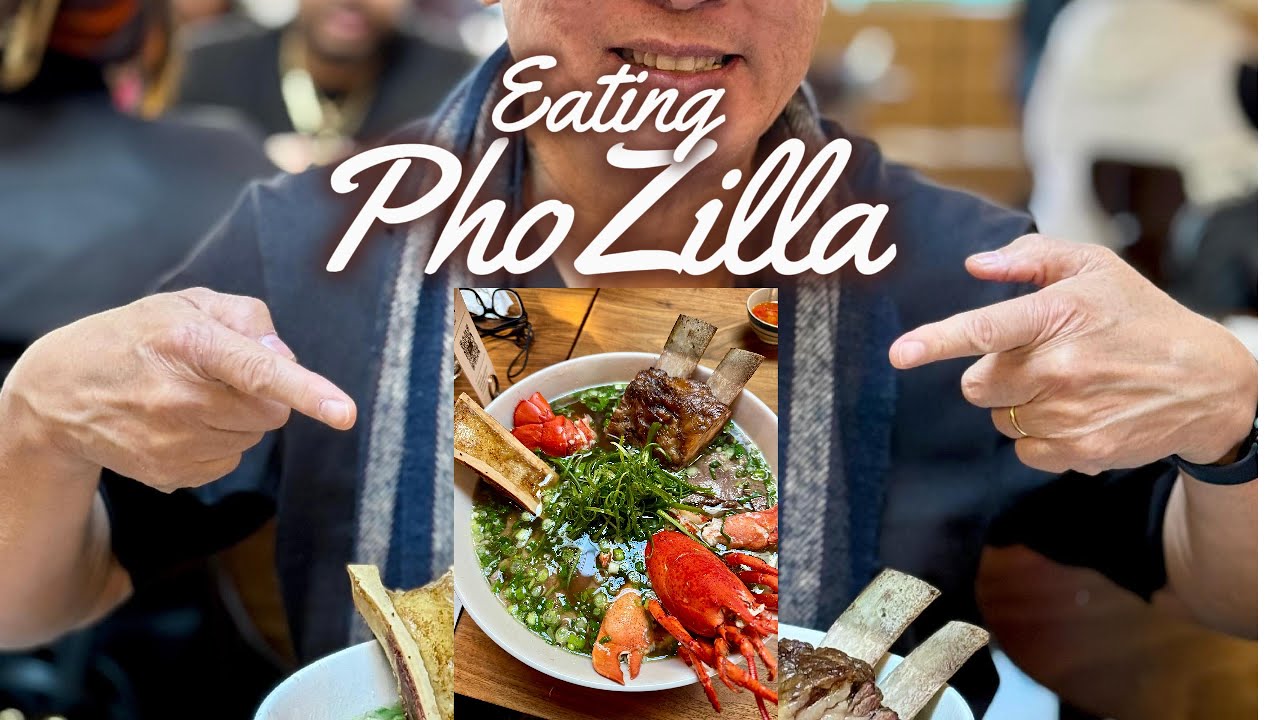 PhoZilla Feast! Giant Lobster Pho at Gao Viet Kitchen | Epic Vietnamese ...