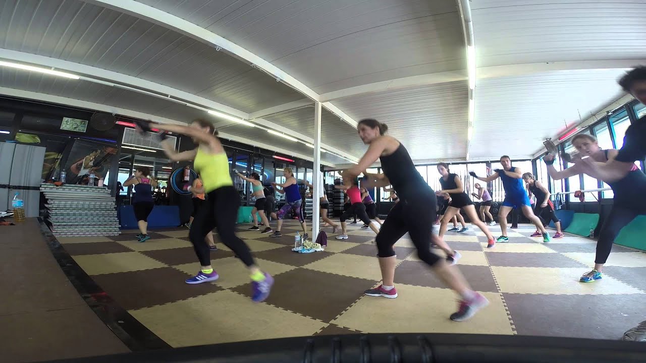 Body combat gym plaza - YouTube