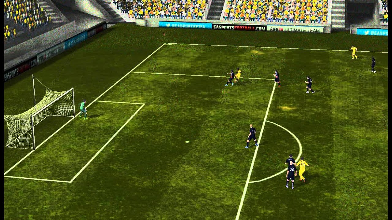 FIFA 14 Android - Benson FC VS PSG - YouTube