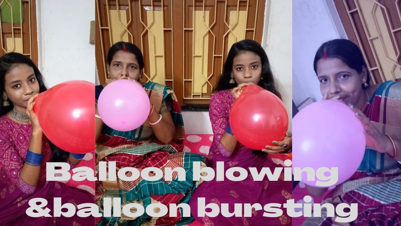 #Balloon🎈Blowing and Balloon🎈Bursting।। Requested video।। Funny 🤣😝video ...