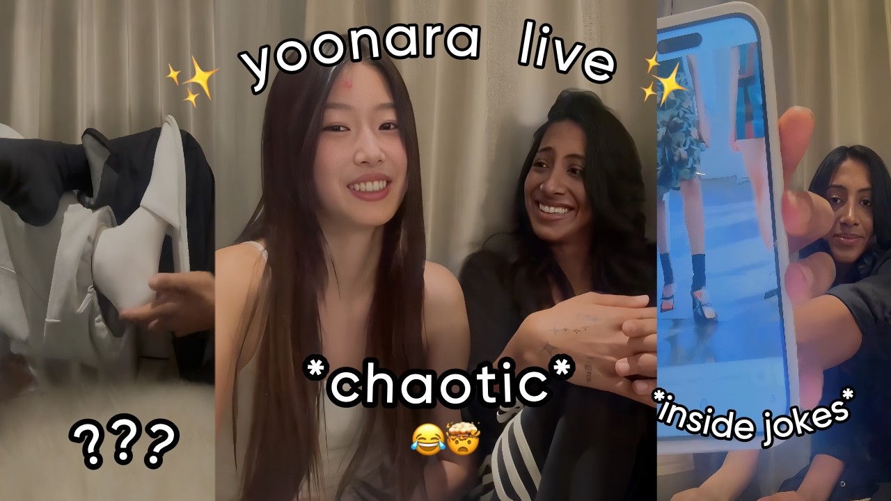 YOONARA being ABSOLUTELY UNSERIOUS for an entire live (hilarious) - YouTube