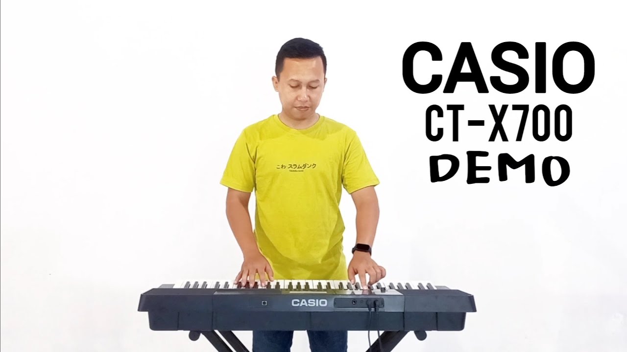 Casio CT-X700 Demo - YouTube