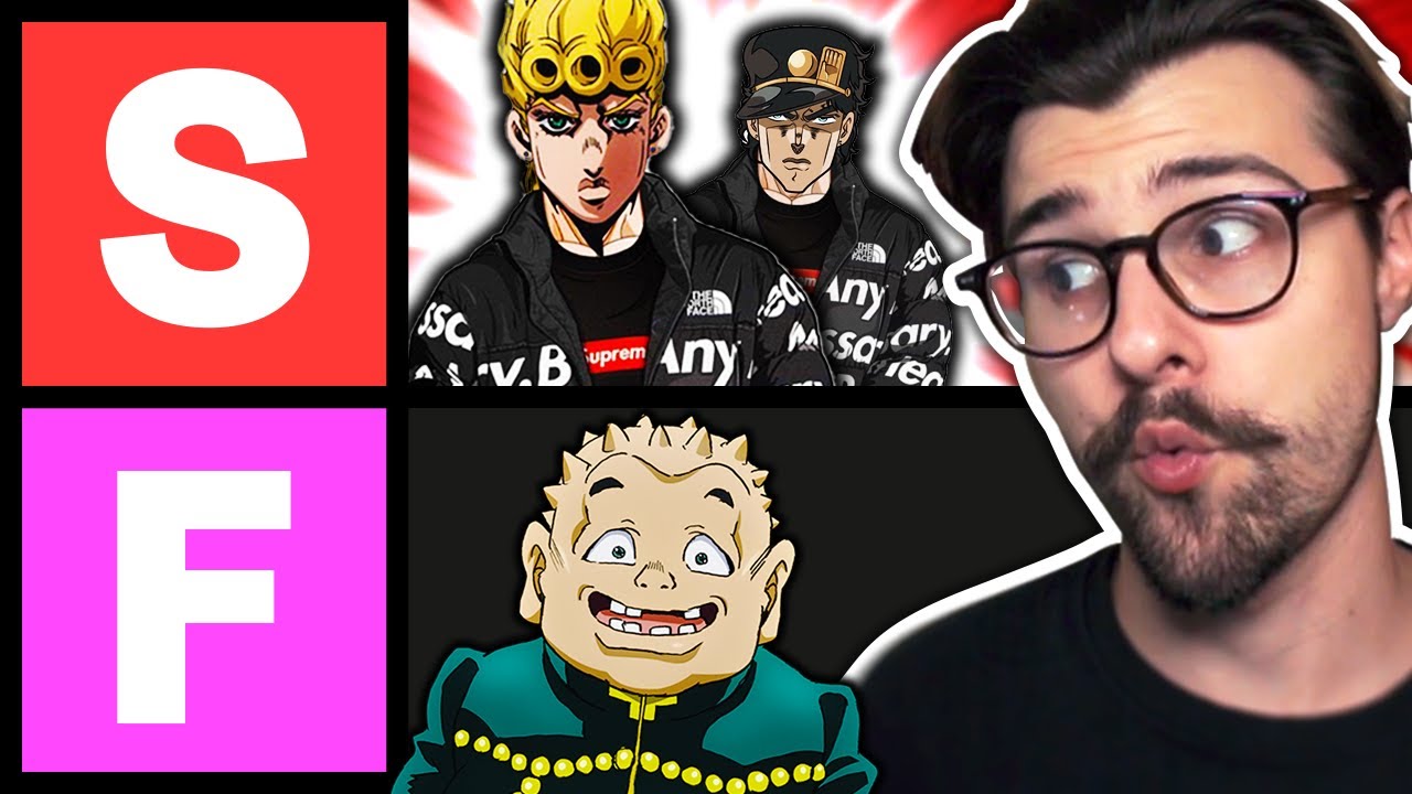 Ranking JoJo's characters based on their DRIP... - YouTube