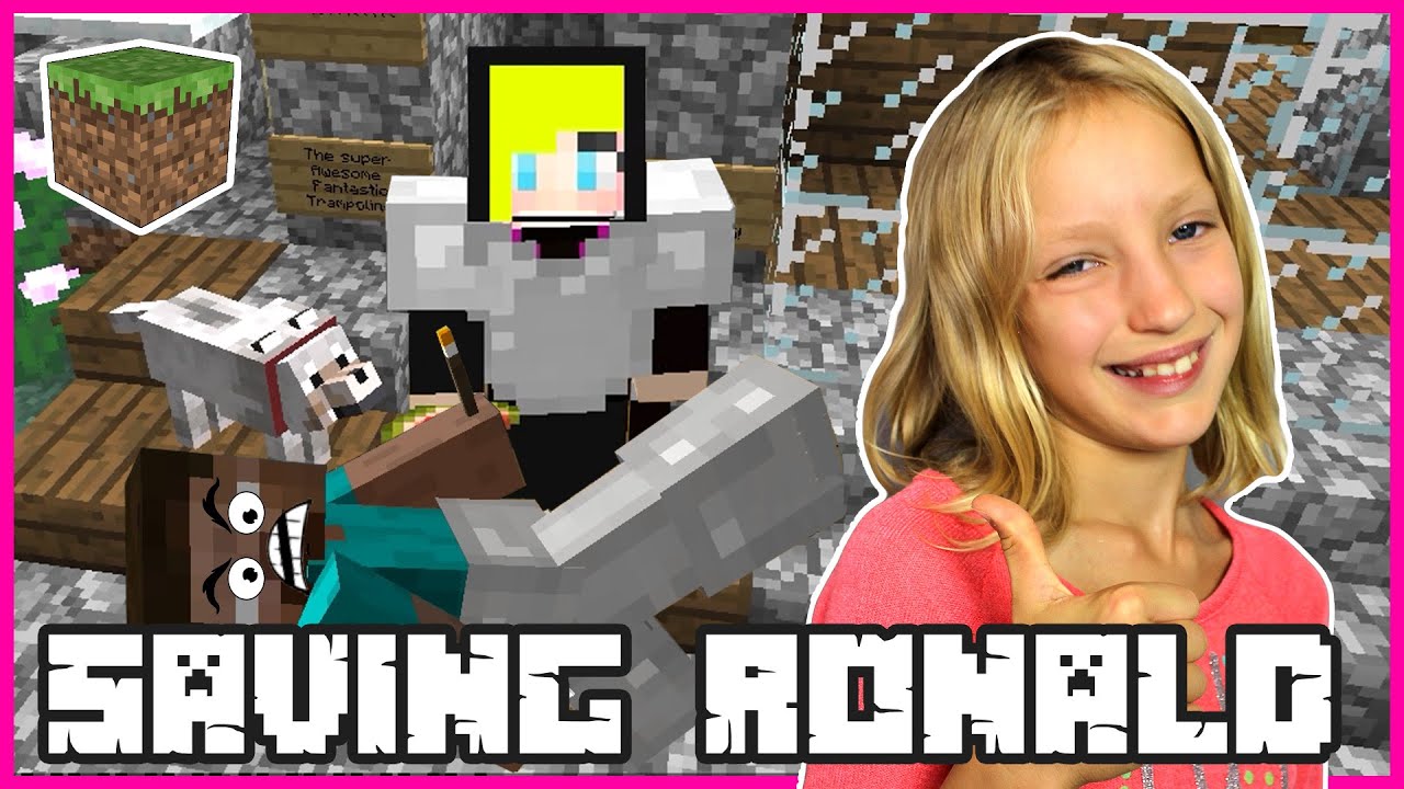 Saving Ronald From the Nether in Minecraft - YouTube