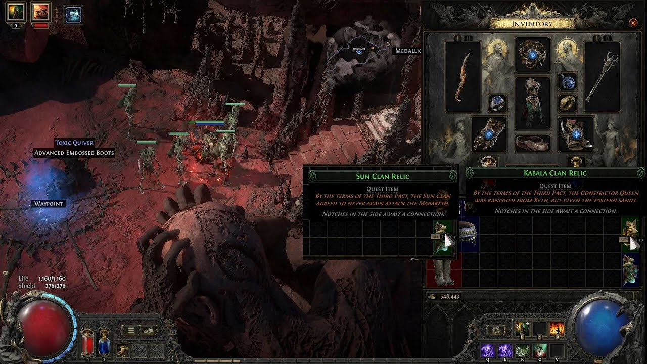 Path of Exile 2 Kabala Clan Relic Sun Clan Relic Ancient Vow - YouTube