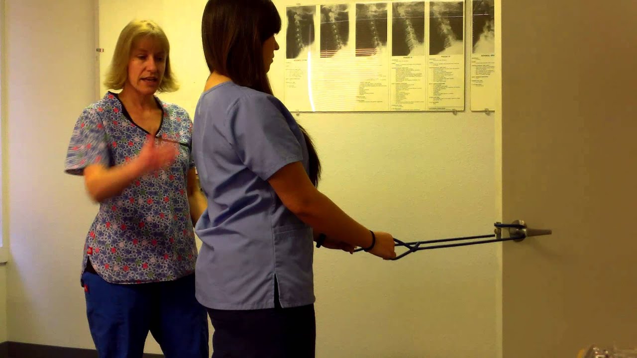 T-Tube and Shoulder Exercises - YouTube