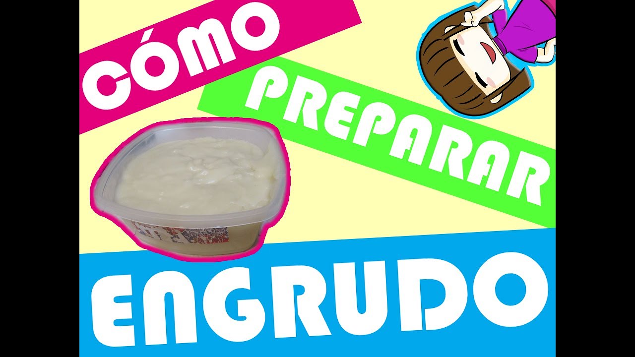 Cómo preparar ENGRUDO para piñatas ~ Quédate en casa y aprende con Las ...