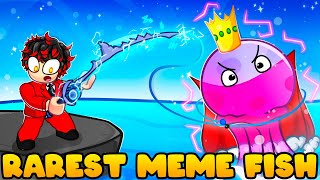 I Caught The New Rarest Meme Fish On Fisch Peanut Butter Jelly Time ...
