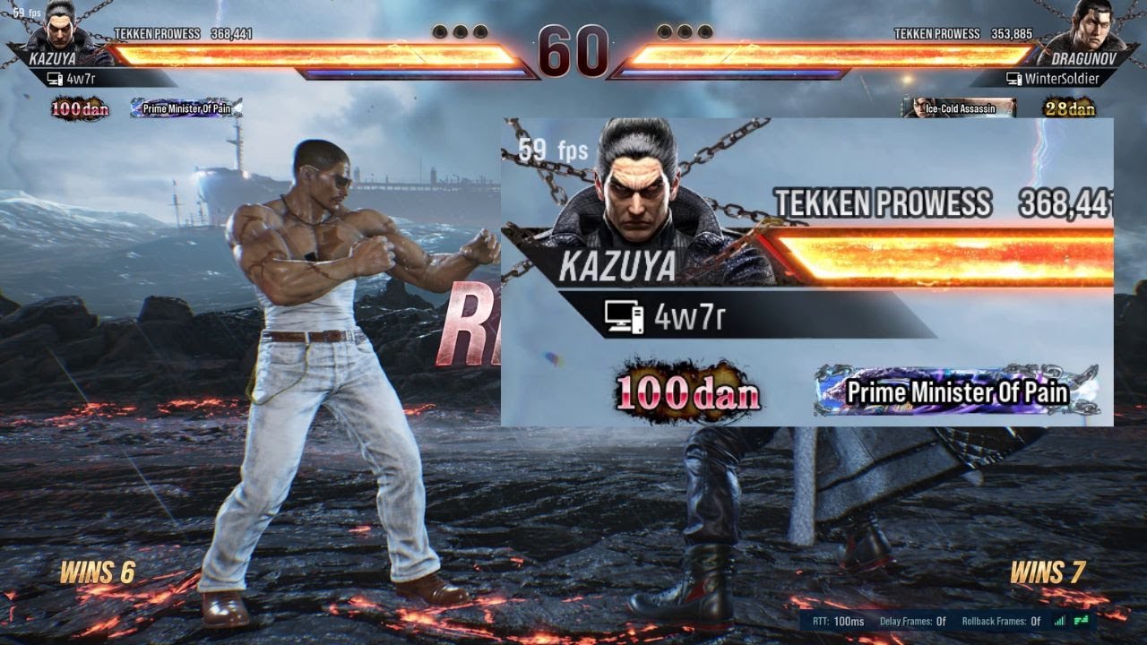 Fighting a Cheater in Tekken...Auto Block and Auto Break Throws - YouTube