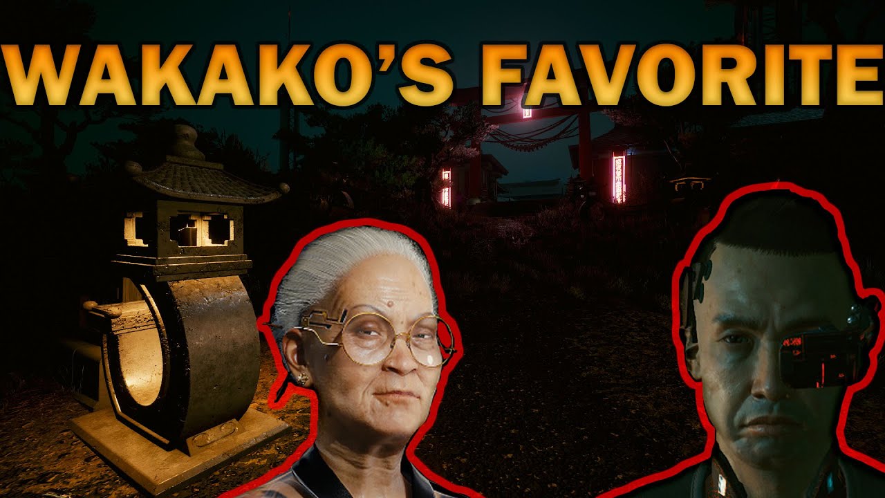 Cyberpunk 2077 Saving Wakako Okadas Love Interest Youtube