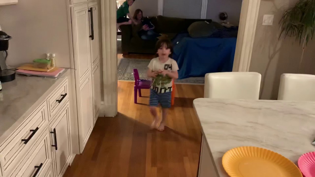 Brendan + Garvin jumping over chairs - YouTube