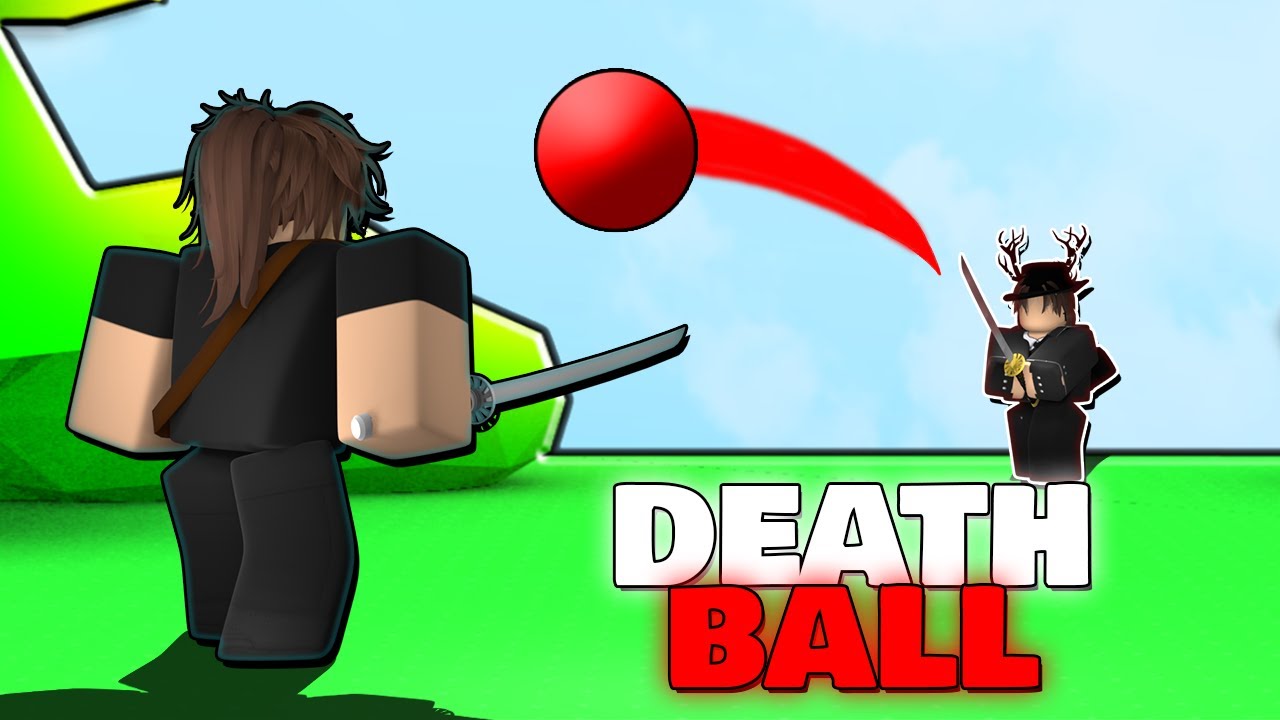 this game BETTER than Blade Ball?!?! | Roblox Death Ball (funny moments ...