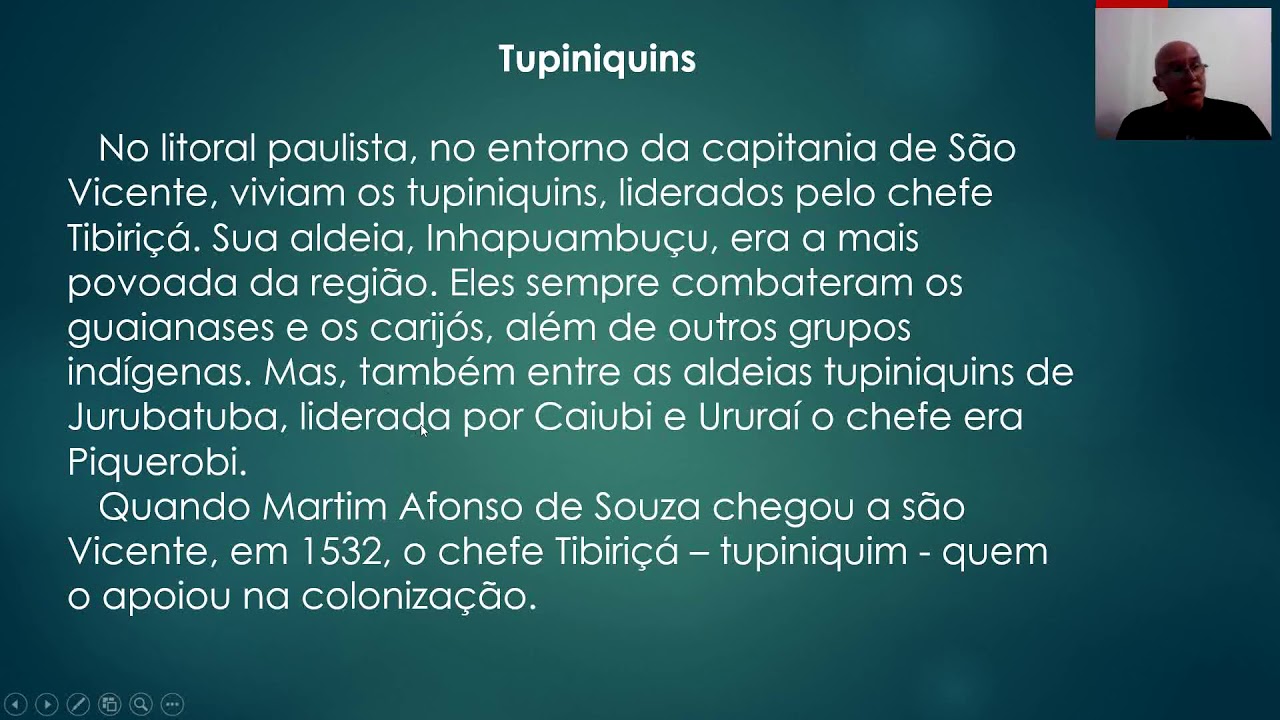 História Aula 06 Os tupis no início da colonização - YouTube