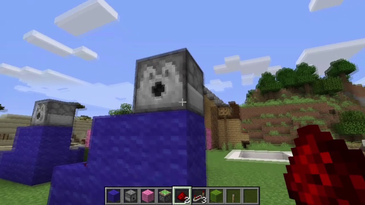 Minecraft | How to build a super-charged arrow launcher - YouTube