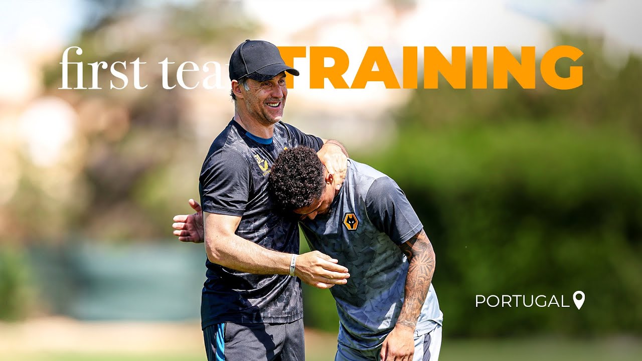 First day of training in Portugal! | Wolves first-team pre-season - YouTube