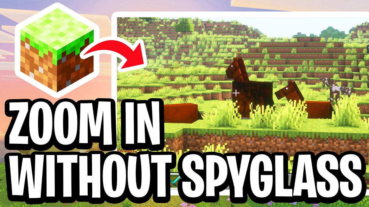 How to Zoom in Minecraft Without a Spyglass (2026) - Full Guide - YouTube