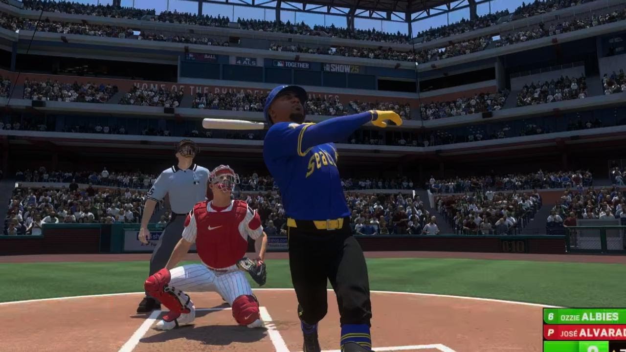 Albies Monster Dinger MLB The Show 25 - YouTube