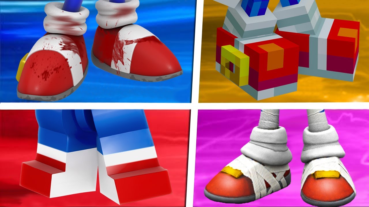 Choose Your Favourite Shoes (SONIC EXE VS SONIC Minecraft) - YouTube