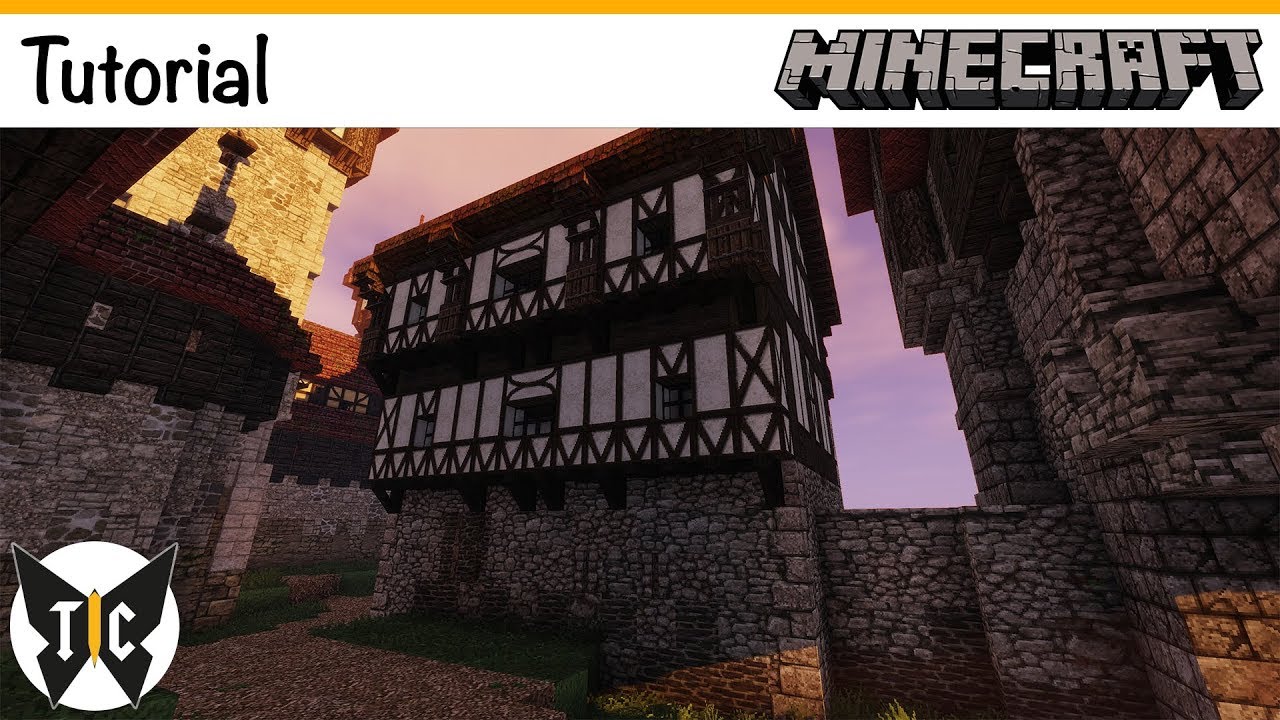 [Minecraft Tutorial] Mittelalterliches Fachwerkhaus - Planung und ...