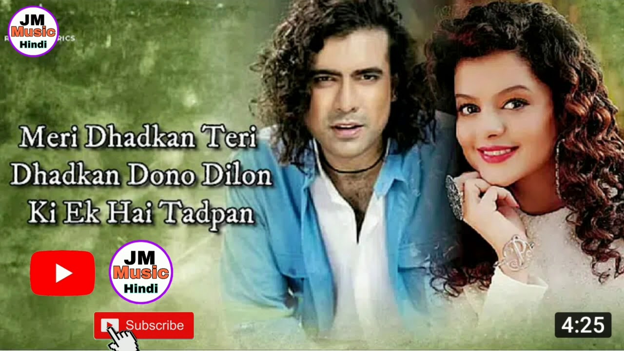 Dhadkan_(LYRICS)_-_Jubin_Nautiyal,_Palak_Muchhal || JM Music Hindi ...