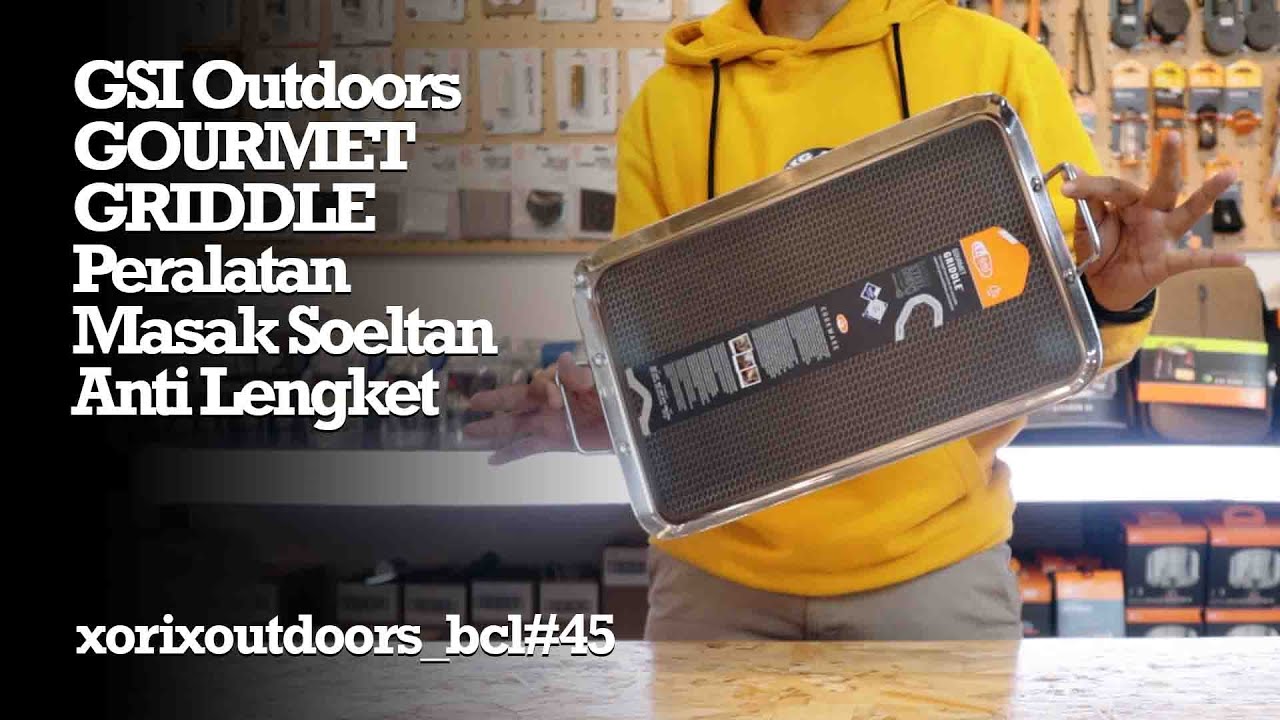 GSI Outdoors Gourmet Griddle Peralatan Masak Soeltan Anti Lengket ...