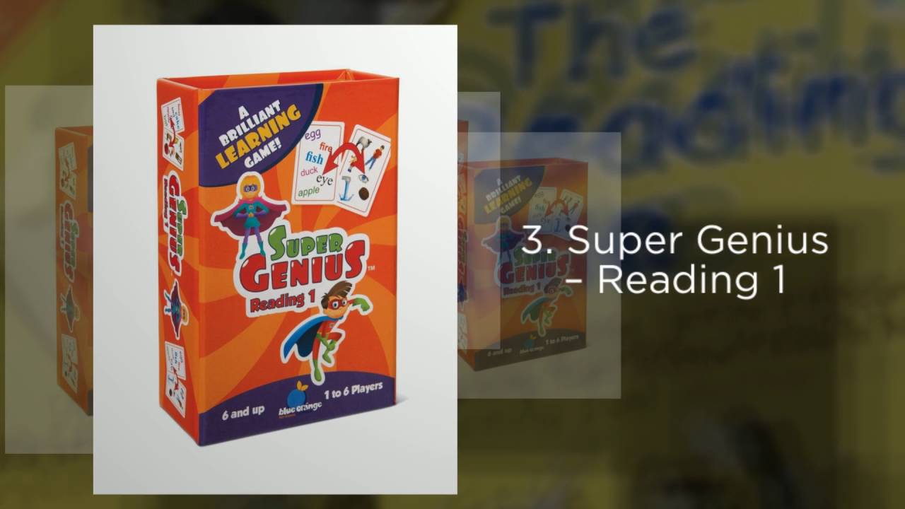 Best Reading Games for Kids - 2016 Top 5 List - YouTube
