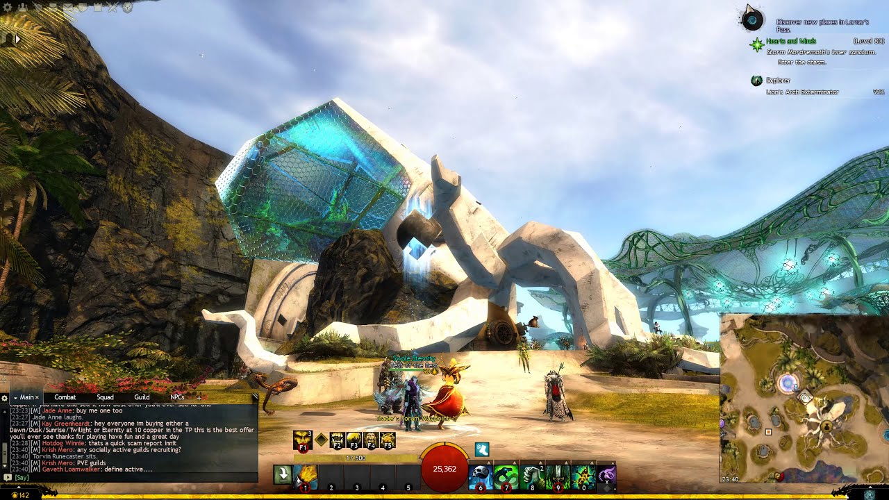 How to find Karka Hatchling #47 on Lion's Arch Exterminator in Guild ...