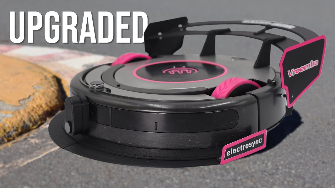 World's Fastest Roomba Gets Upgrades - YouTube