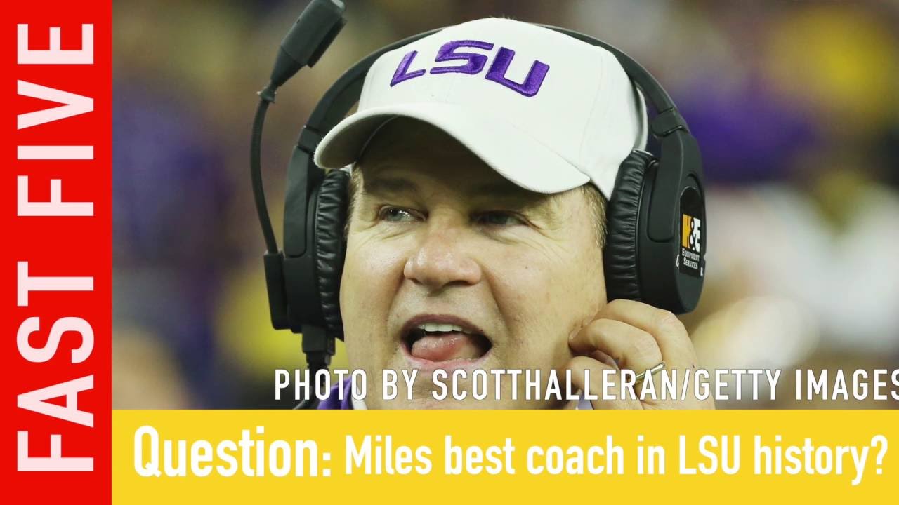 Who WIll Be LSU's Next Coach | Fast Five - YouTube