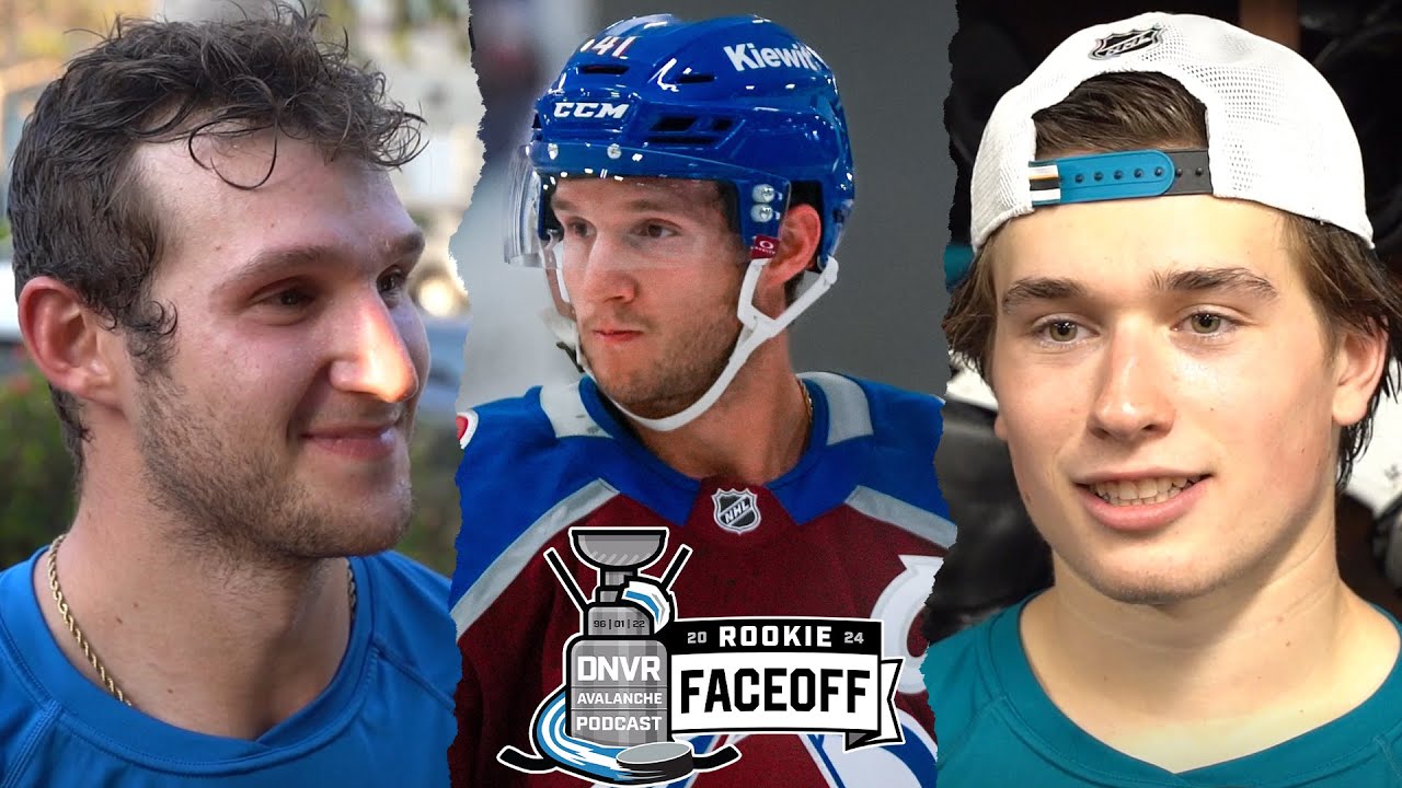 Macklin Celebrini, Jason Polin & Avs after Day 1 NHL Rookie Showcase ...