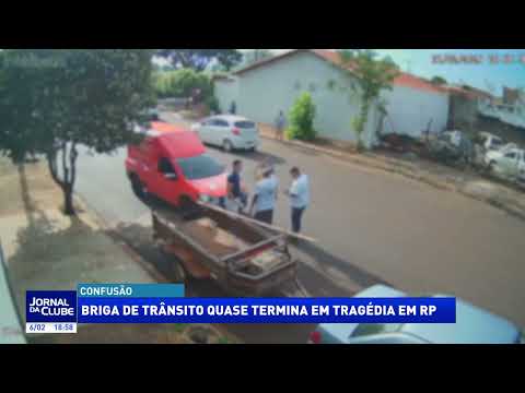 Briga de trânsito quase termina em tragédia em RP - Jornal da Clube 2ª Edição (06/02/26)