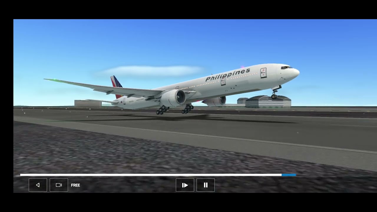 boeing 777-300er. butter landing - YouTube