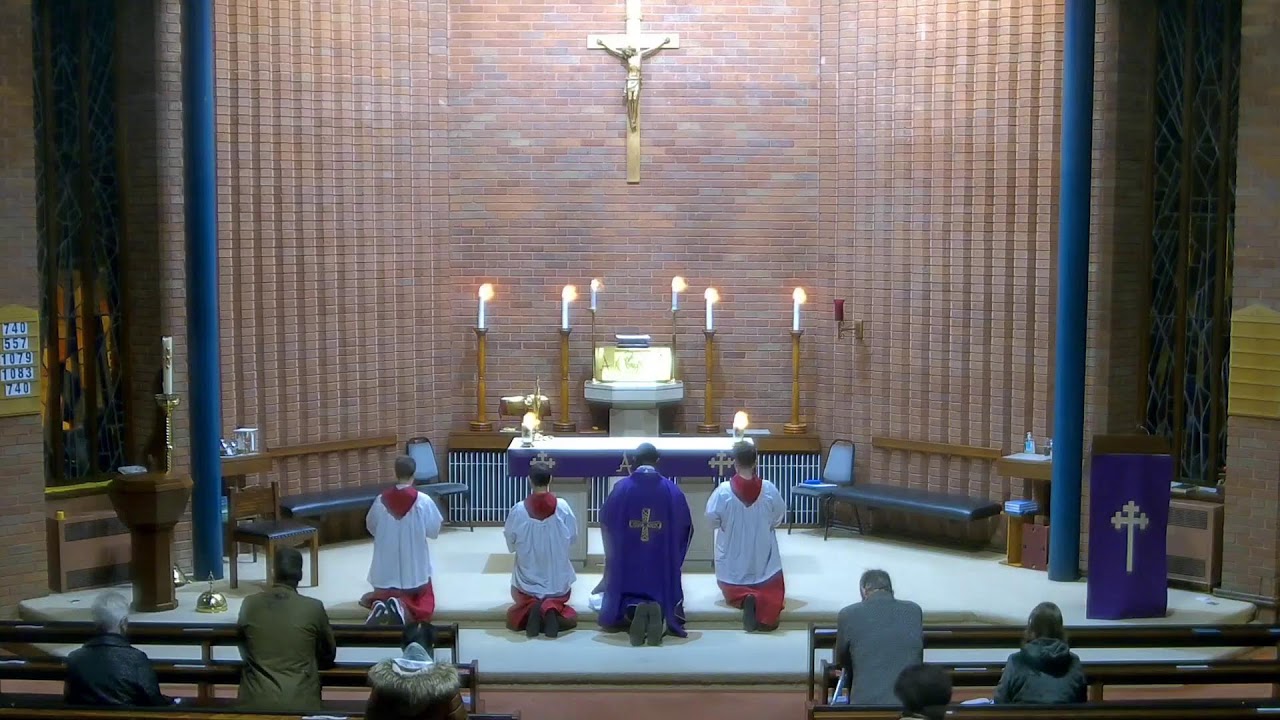 Thursday 7th March 2024, 3rd week of Lent, Mass, 7.00pm - YouTube