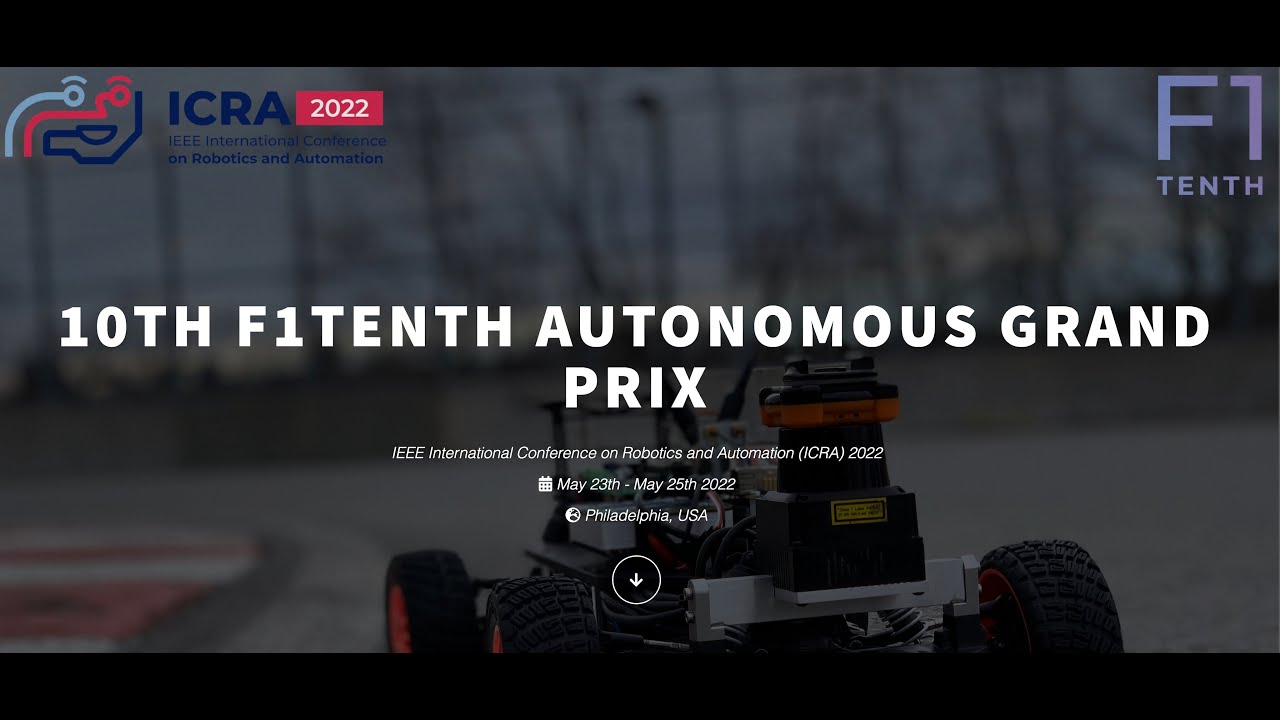 F1Tenth track setup - YouTube