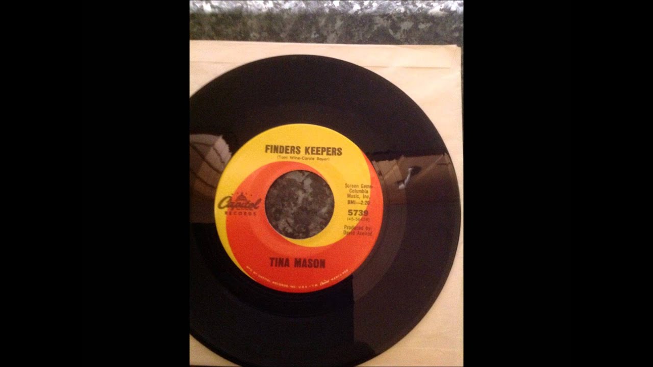 TINA MASON---- FINDERS KEEPERS - YouTube