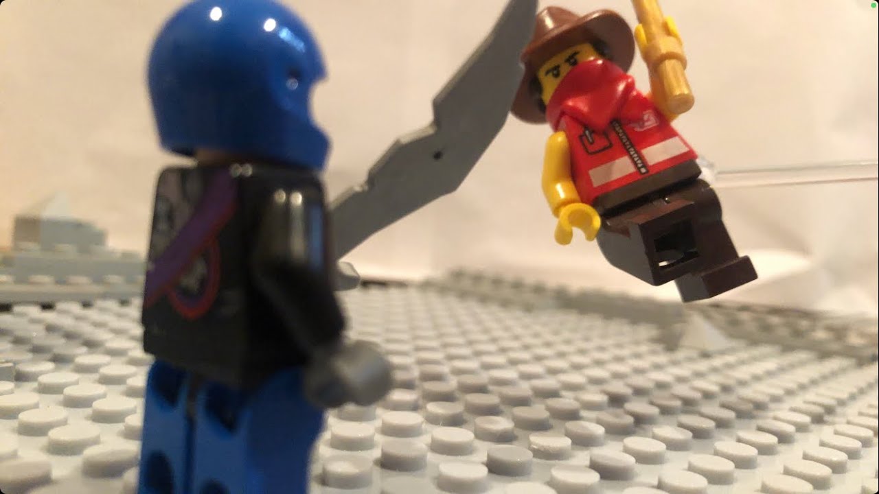 Lego Fight Scene | Stopmotion - YouTube