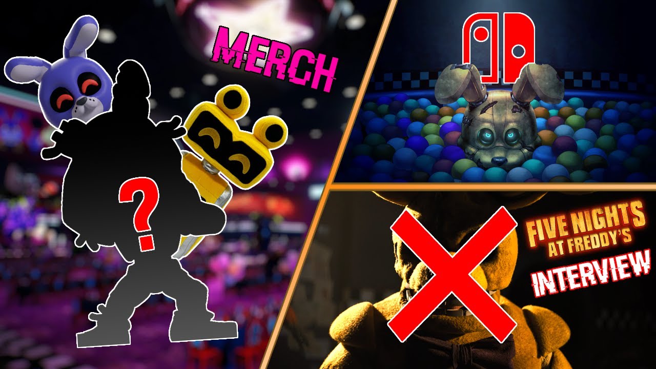 FNAF INTERVIEW UPDATE, Into The Pit Interactive Novel, New Plushies and ...