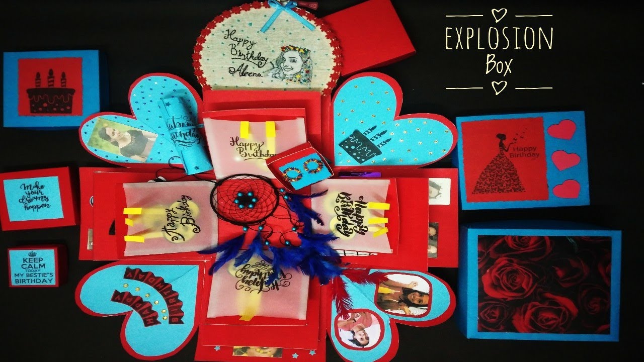 Explosion Box | Unboxing Explosion Box | Explosion Box ideas - YouTube