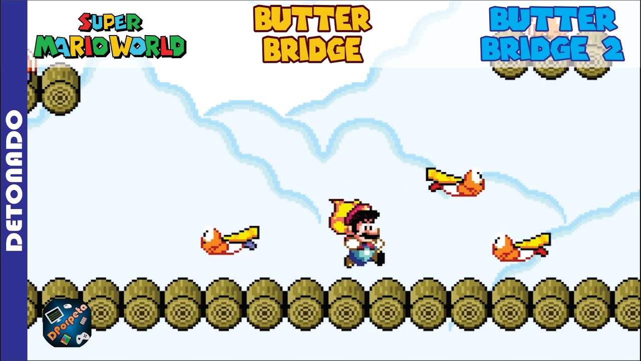 Super Mario World - Detonado - Butter Bridge - Butter Bridge 2 - YouTube