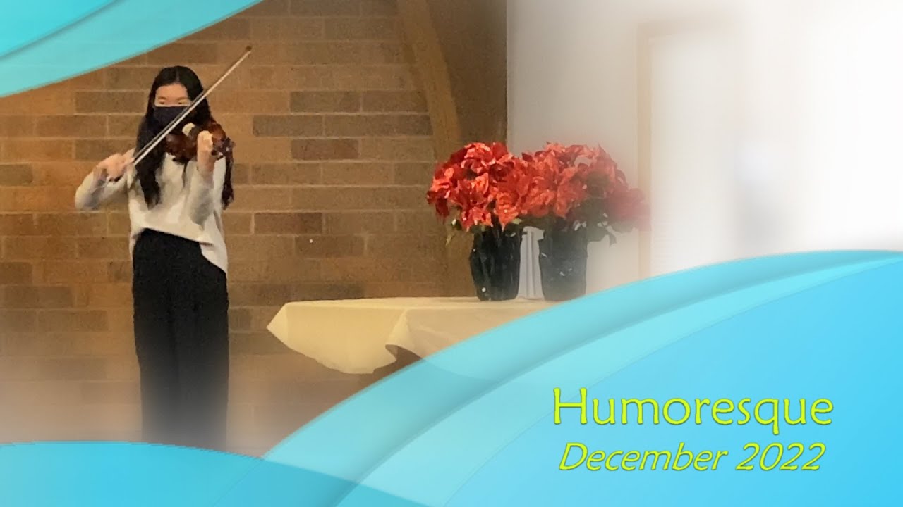 Humoresque - Violin (Suzuki Book 3) - YouTube