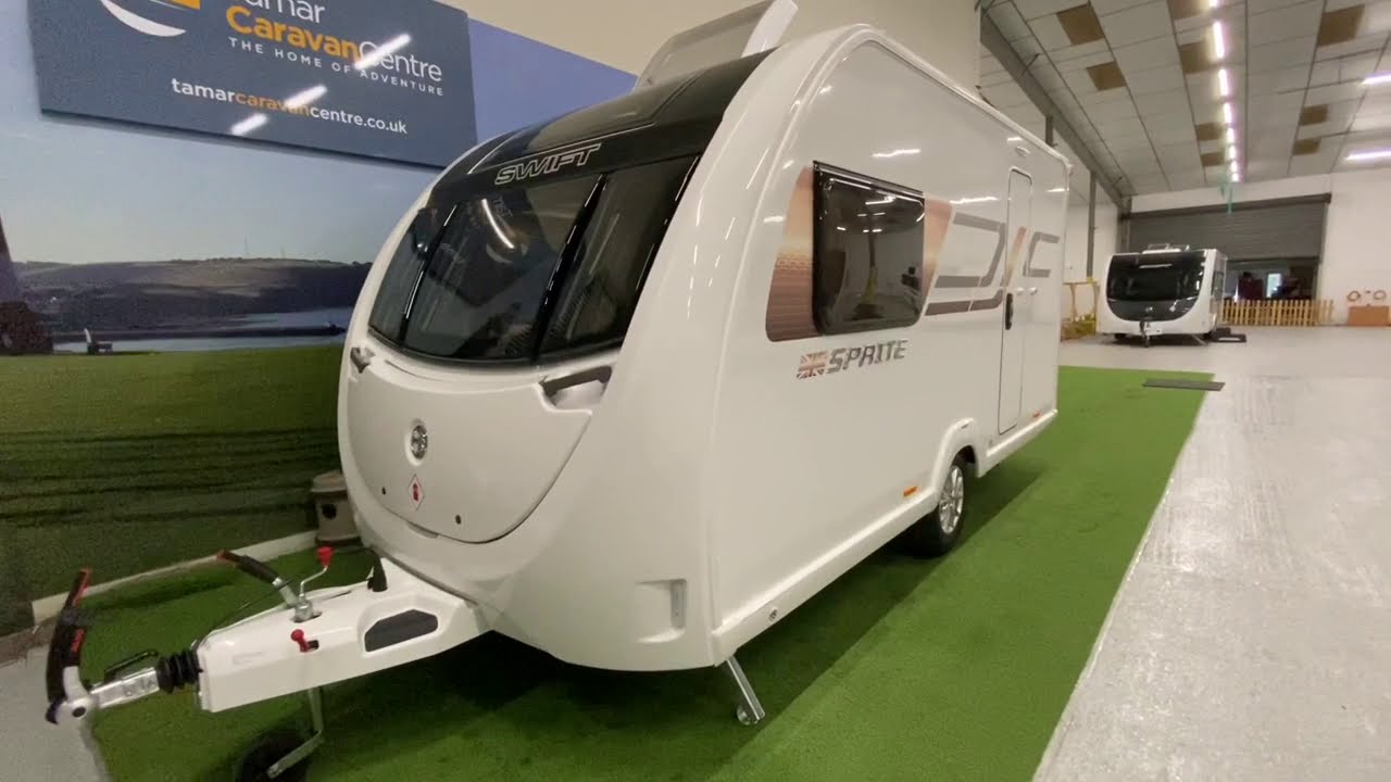 Brand New 2021 Sprite Alpine 2 Caravan from Tamar Caravan Centre - YouTube