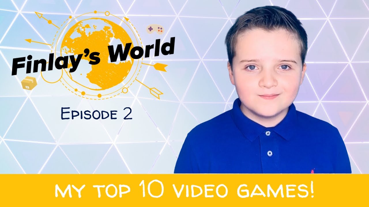 Episode 2: Finlay's World presents 'My Top 10 Video Games' - YouTube