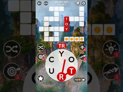 Wordscapes Level 145 | Answers - YouTube