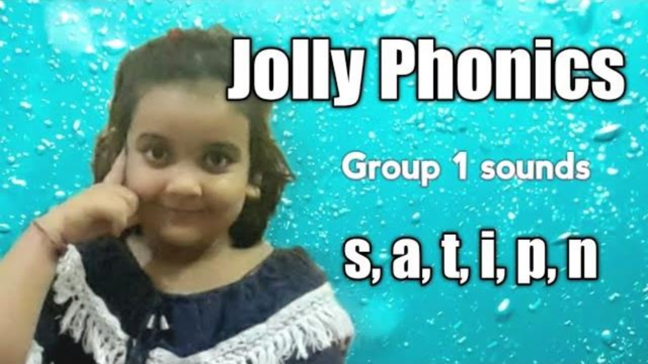 Jolly Phonics Group 1 words | s a t p i n | words | #Jollyphonics - YouTube