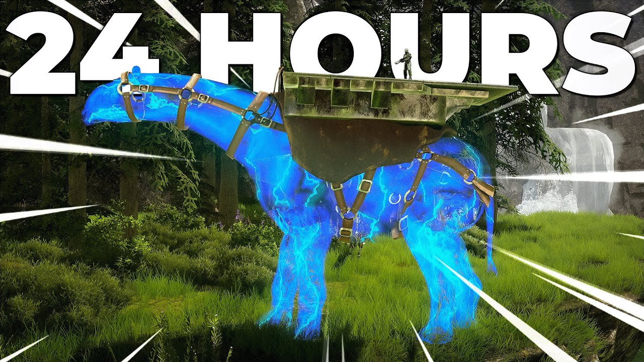 24 HOURS ON ARK OMEGA - YouTube