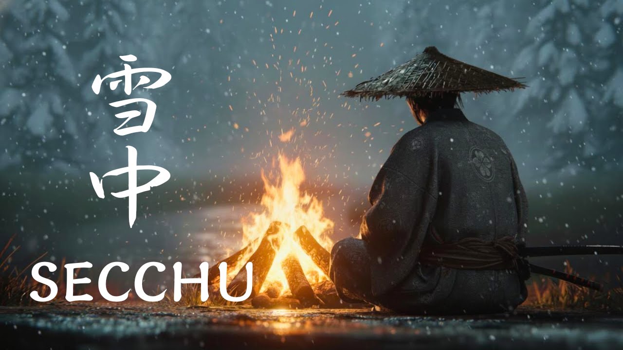 SECCHU — Japanese Ambient Music | Meditation Beside the Snowlit Flame ...